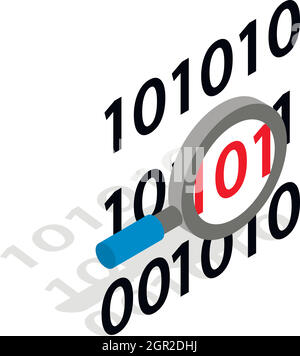 programming software magnifying glass coding web development Stock Vector Image & Art - Alamy