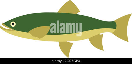 Smelt icon, flat style Stock Vector Image & Art - Alamy