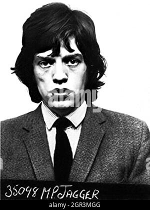 The Rolling Stones, British rock group, from left: Bill Wyman (* 24.10. ...