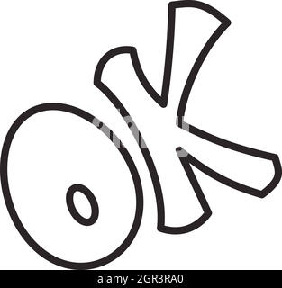 ok quality line icon vector illustration Stock Vector Image & Art - Alamy