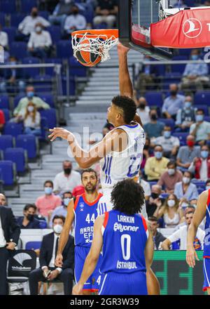 Edy Tavares during Real Madrid victory over BAXI Manresa (100 - 78) in ...