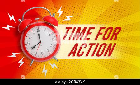 Time for action Stock Photo - Alamy