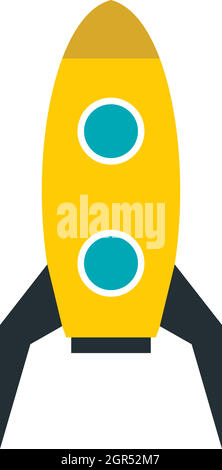 yellow rocket start up Stock Vector Image & Art - Alamy