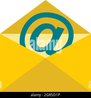 Mail icon. Flat style vector EPS use in infographics,web design ...