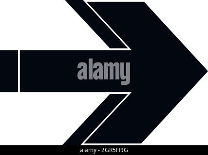 simple arrow sign icon Stock Vector Image & Art - Alamy