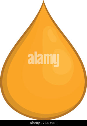 Healthy syrup drop icon cartoon vector. Maple syrup. Market diet drops ...