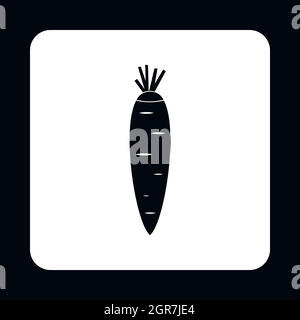 Carrots Simple vector icon Stock Vector Image & Art - Alamy