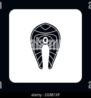 Fish fillet icon, simple style Stock Vector Image & Art - Alamy