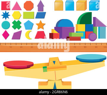 Mathematics Measurement Instrument Stock Vector Image & Art - Alamy