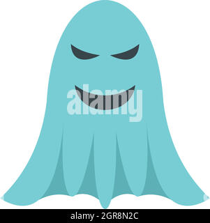Isolated blue ghost Stock Vector Image & Art - Alamy