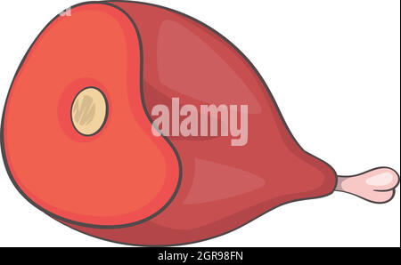 Jamon icon, cartoon style Stock Vector Image & Art - Alamy