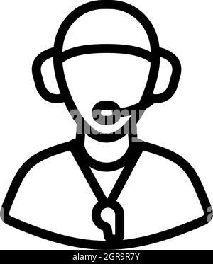 Football Coach icon Stock Vector Image & Art - Alamy