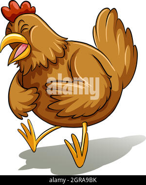 A fat hen Stock Vector Image & Art - Alamy