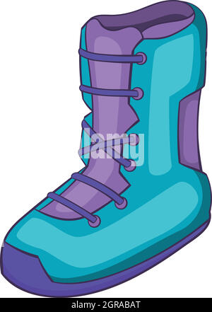 Boot for snowboarding icon, cartoon style Stock Vector Image & Art - Alamy
