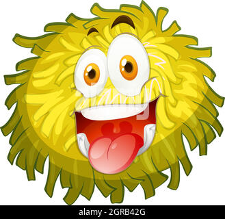 Happy smiling face ball yellow | balls with smiling face | smile symbol ...