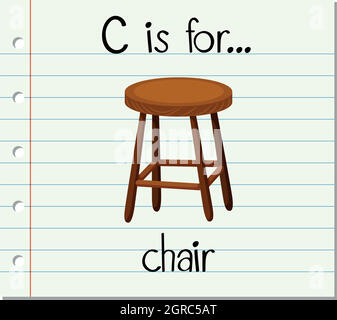 Flashcard letter S is for seat Stock Vector Image & Art - Alamy