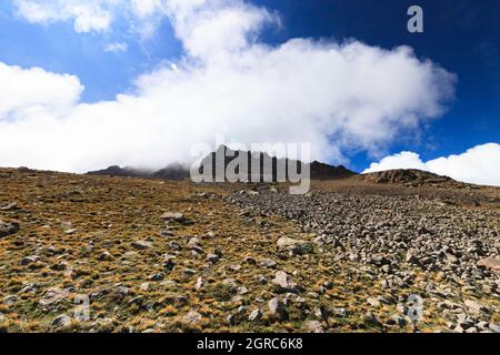 Views as seeen from hiking Mount Hasan 3286 m Stock Photo - Alamy