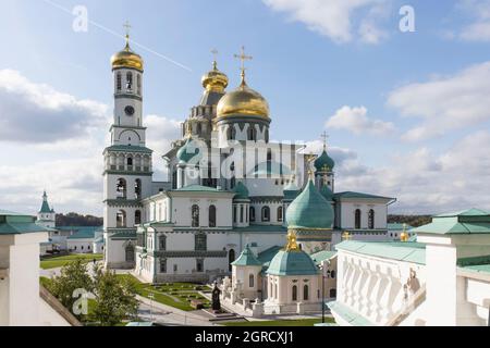 ISTRA, RUSSIA - OCTOBER 01, 2021, The Resurrection Cathedral of New ...