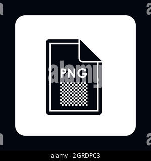 File PNG icon, simple style Stock Vector Image & Art - Alamy