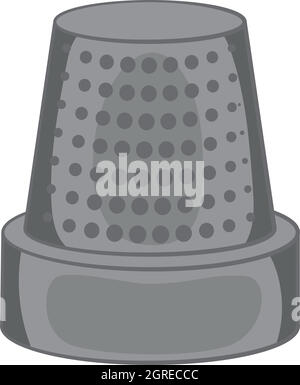 Thimble icon, cartoon style Stock Vector Image & Art - Alamy