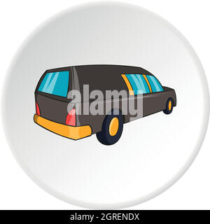 Cartoon hearse car Stock Vector Image & Art - Alamy