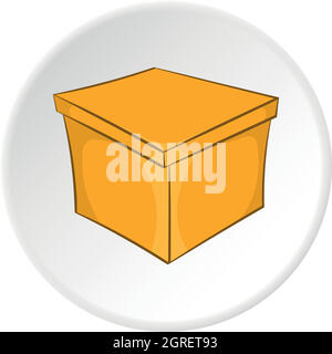 Square corrugated packing box, corrugated parcel box, partition ...