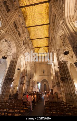 France, Eure, Risle Valley, Pont-Audemer, labeled the Most Beautiful ...