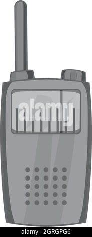 Cartoon transmitter receiver vector illustration on white background ...