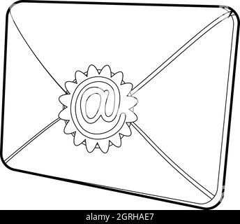 isometric envelope mail Stock Vector Image & Art - Alamy