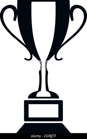 Trophy Simple vector icon Stock Vector Image & Art - Alamy