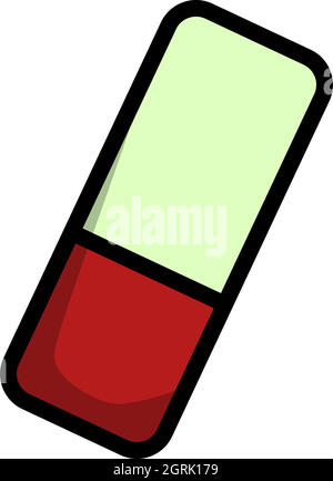 Eraser Icon. Office Concept. Cartoon - Vector. Vector illustration ...