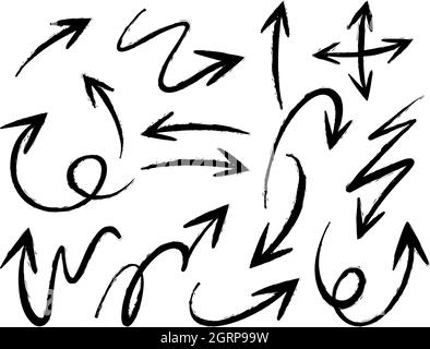 arrows different shapes Stock Vector Image & Art - Alamy