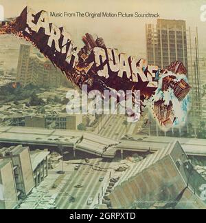 Vintage vinyl record cover - Earthquake - Rocking The World - US - 1975 ...