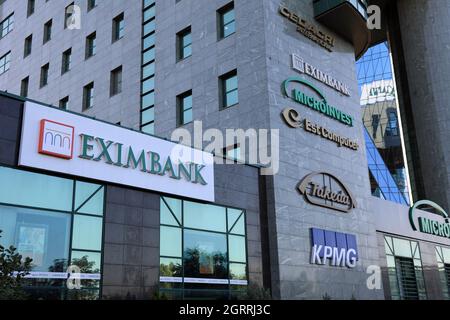 Eximbank building in Chisinau Stock Photo - Alamy