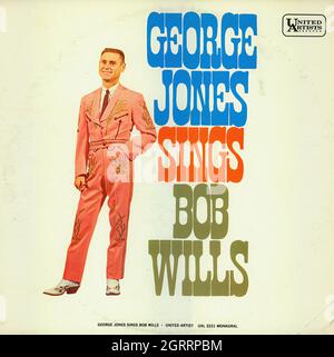 GEORGE JONES - Vintage vinyl cover album Stock Photo - Alamy