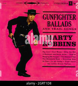 Vintage vinyl record cover - Gunfighter Ballads - Marty Robbins 00001 ...