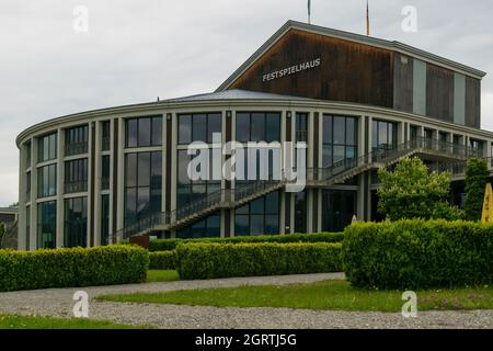 Festspielhaus Neuschwanstein, Festival hall in Füssen, Bavaria, Germany ...