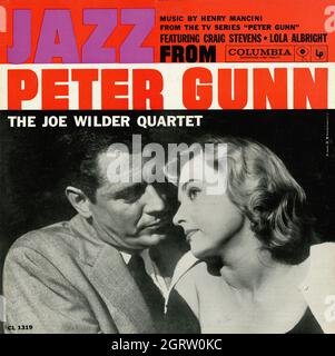 Peter Gunn - Vintage Soundtrack Vinyl Album Stock Photo - Alamy
