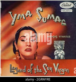 Vintage vinyl record cover - Sumac, Yma - Legend Of The Sun Virgin - US ...