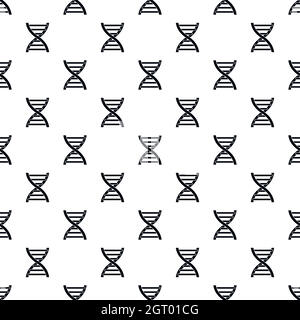 DNA pattern, simple style Stock Vector Image & Art - Alamy
