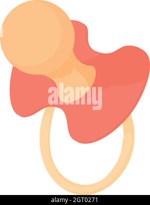 suck pacifier baby cartoon vector illustration Stock Vector Image & Art ...