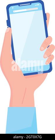 user lifting smartphone Stock Vector Image & Art - Alamy
