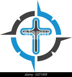 Compass vector illustration Stock Vector Image & Art - Alamy