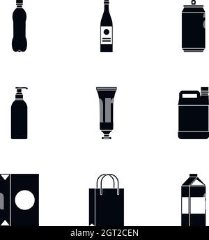 Package Simple vector icon. Modern, simple flat vector illustration for ...