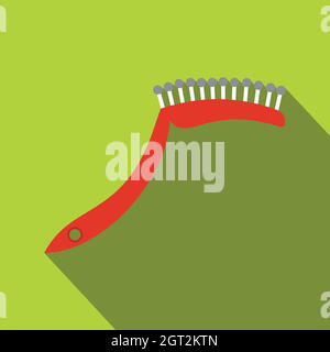 Pet comb icon, flat style Stock Vector Image & Art - Alamy
