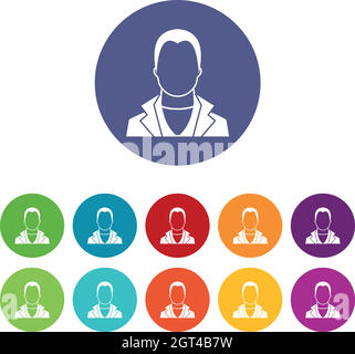 Admin icon vector set collection for web vector set collection for app ui Stock Vector Image ...