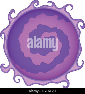 purple world planet earth icon Stock Vector Image & Art - Alamy