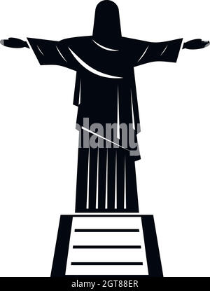 brazil statue corcovado Stock Vector Image & Art - Alamy