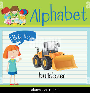 Flashcard letter T is for tractor illustration Stock Vector Image & Art ...
