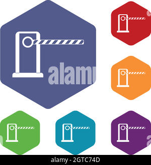 entrance and exit icon set,vector and illustration Stock Vector Image ...